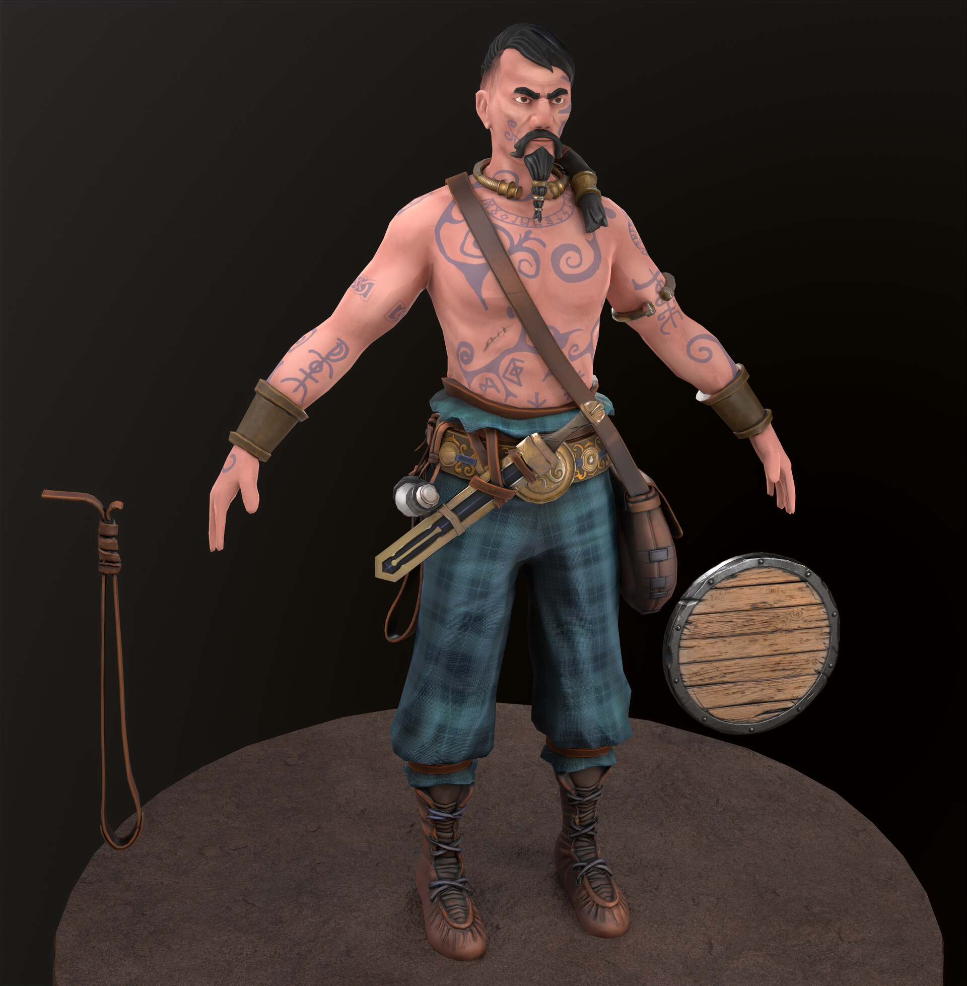 ArtStation - Cateran slinger