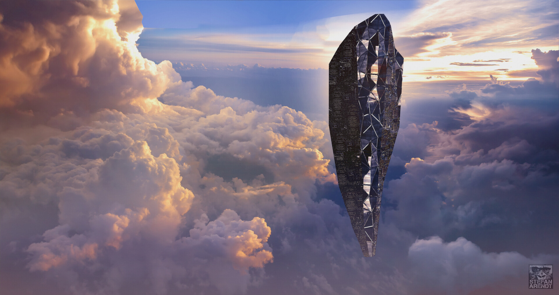 ArtStation - Alien Spaceship