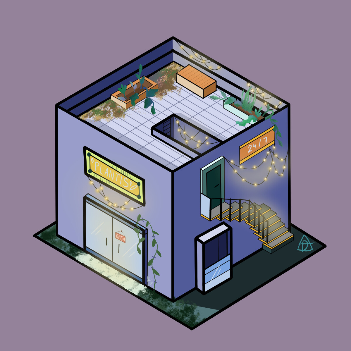 ArtStation - Isometric shop
