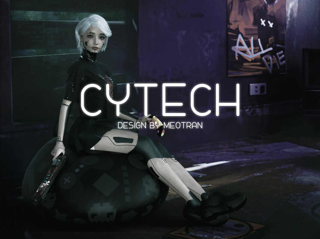 ArtStation - CYTECH- DESIGN BY MEOTRAN