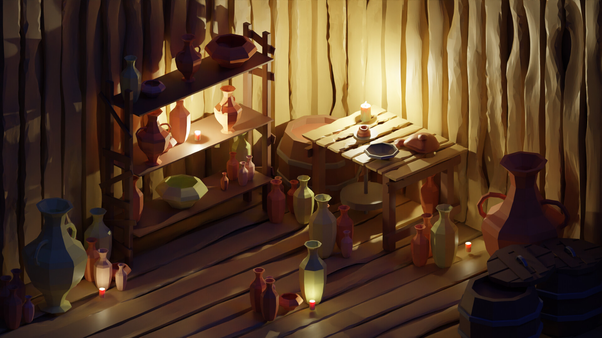 ArtStation - pottery workshop