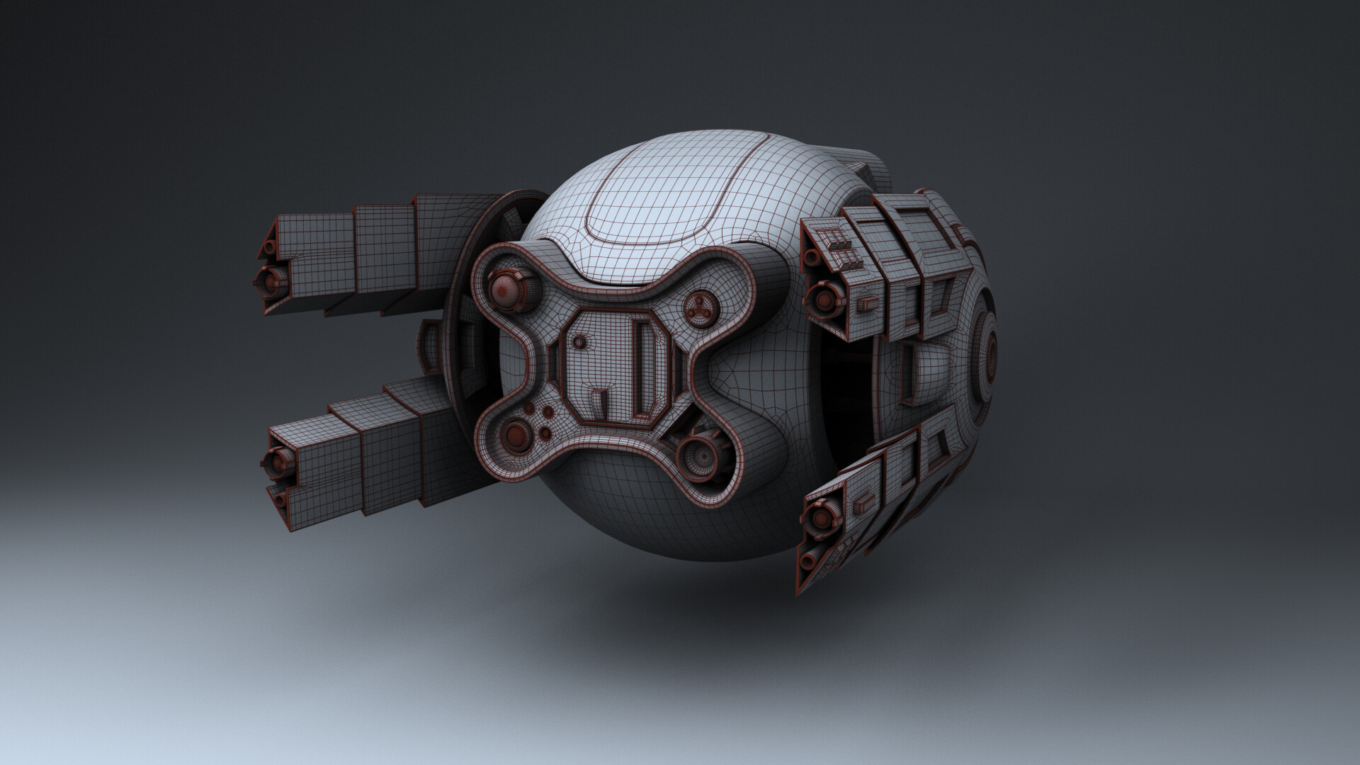 ArtStation - Battle dron