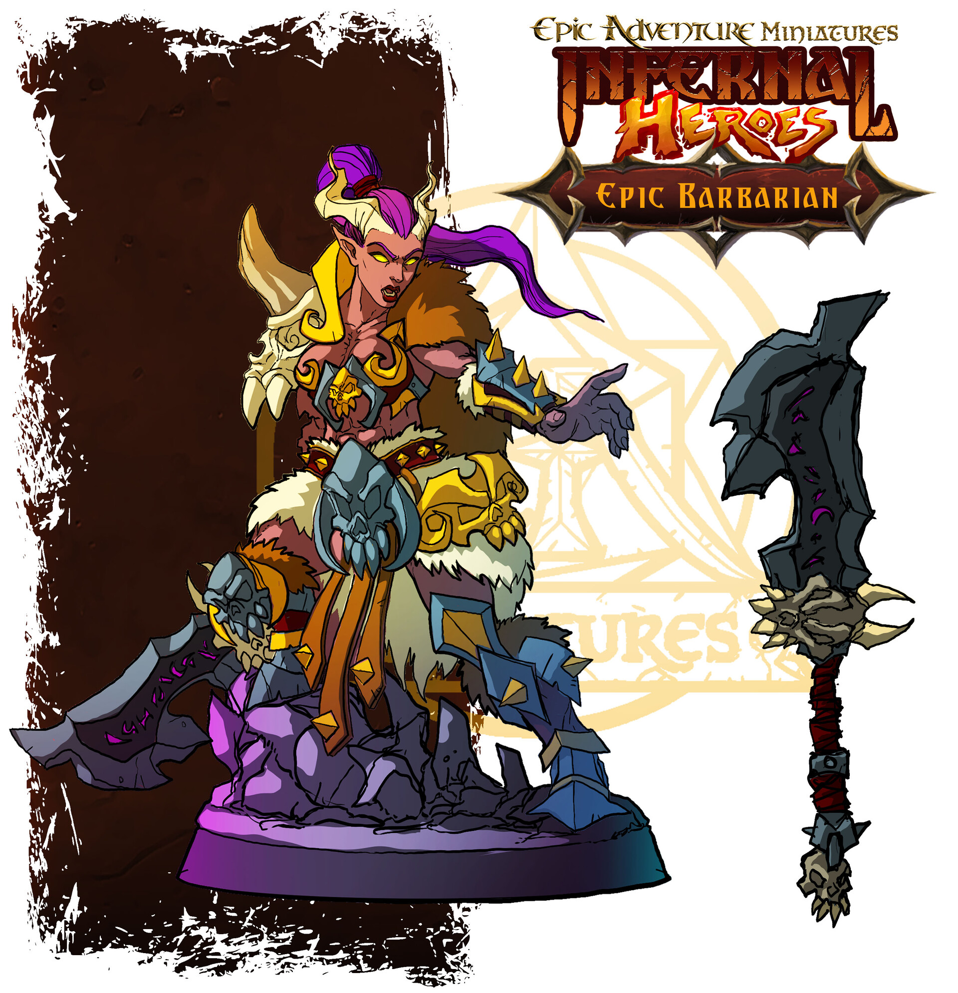 ArtStation - Epic Adventure Minis-Concept Art