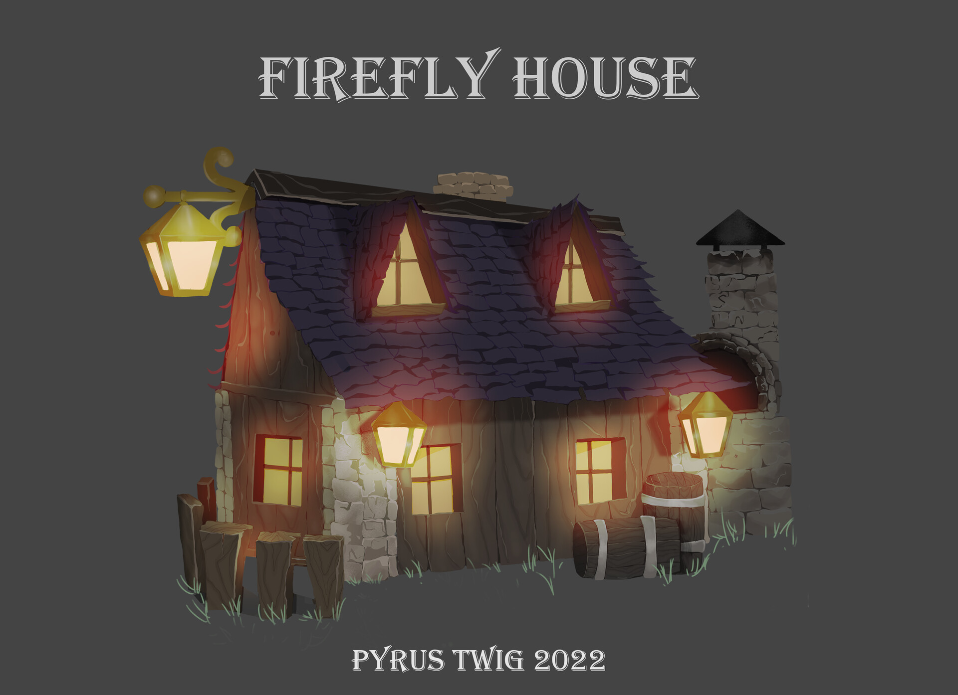 ArtStation - Firefly House Concept