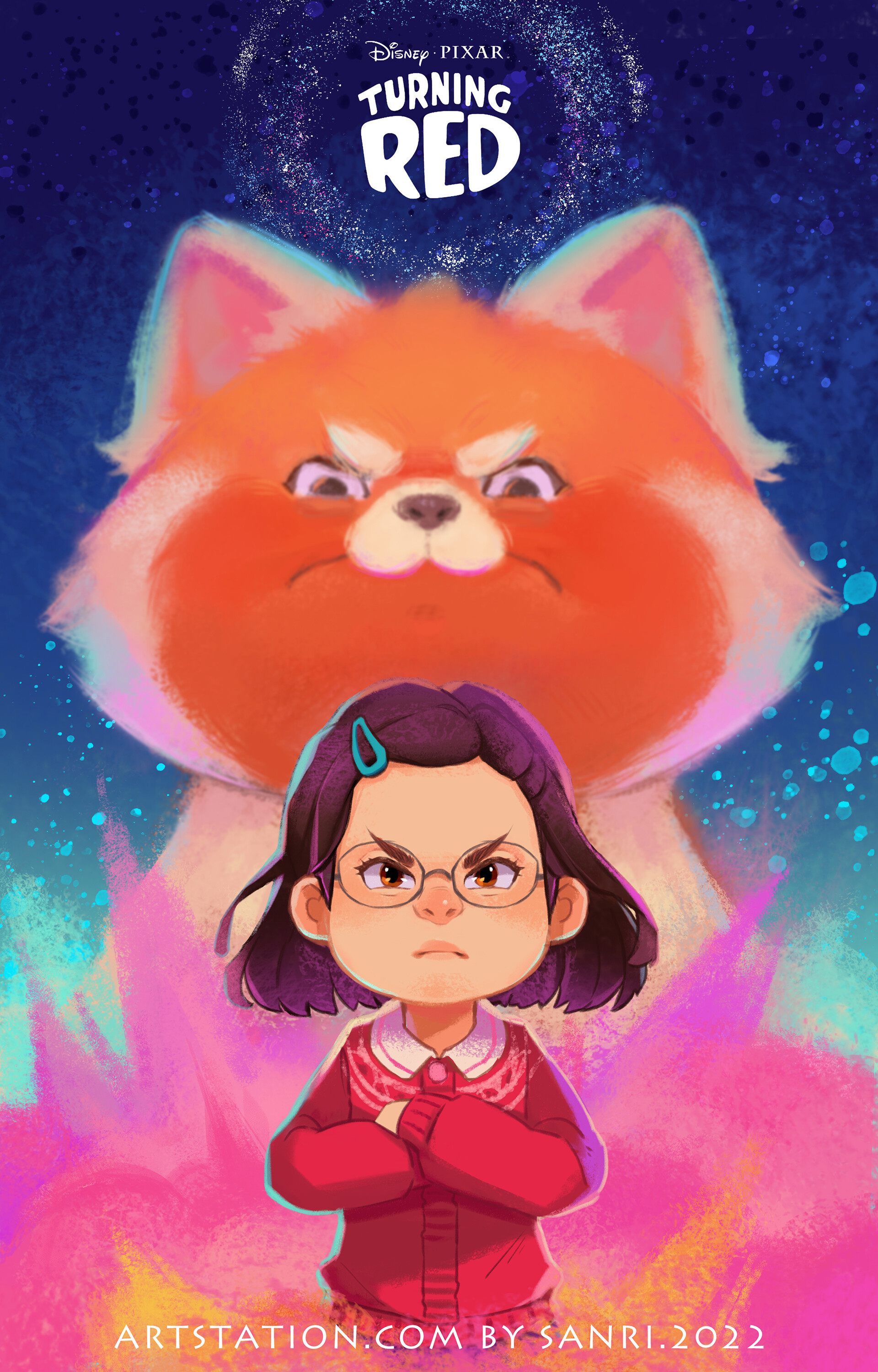 ArtStation - Turning RED同人