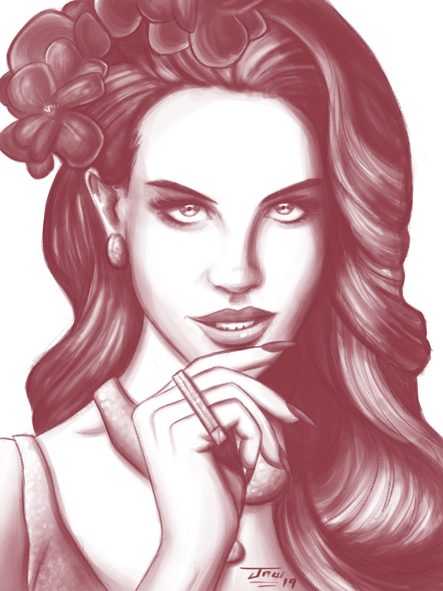 ArtStation - Lana Del Rey