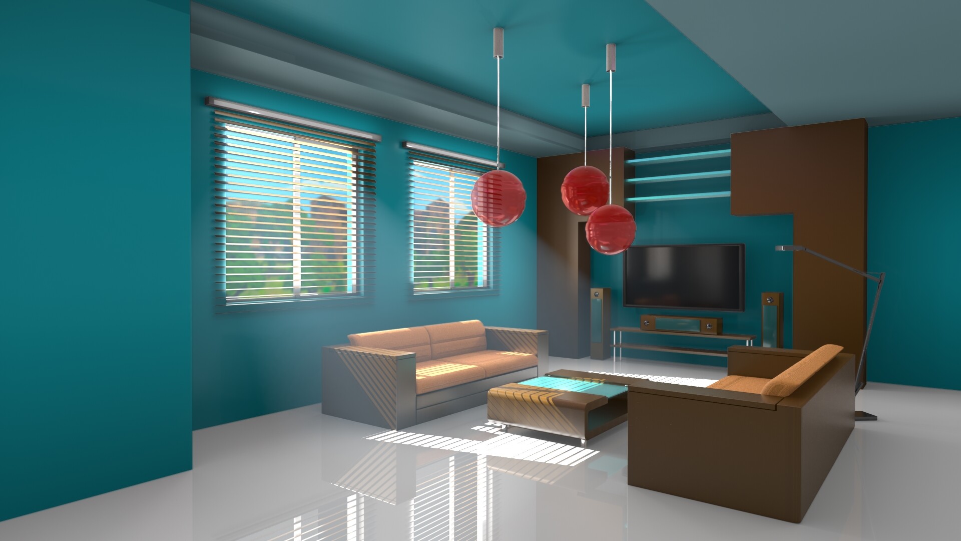 ArtStation - LIVING ROOM DAY LIGHTING AND COMPOSITING | LOOK DEVELOPMENT