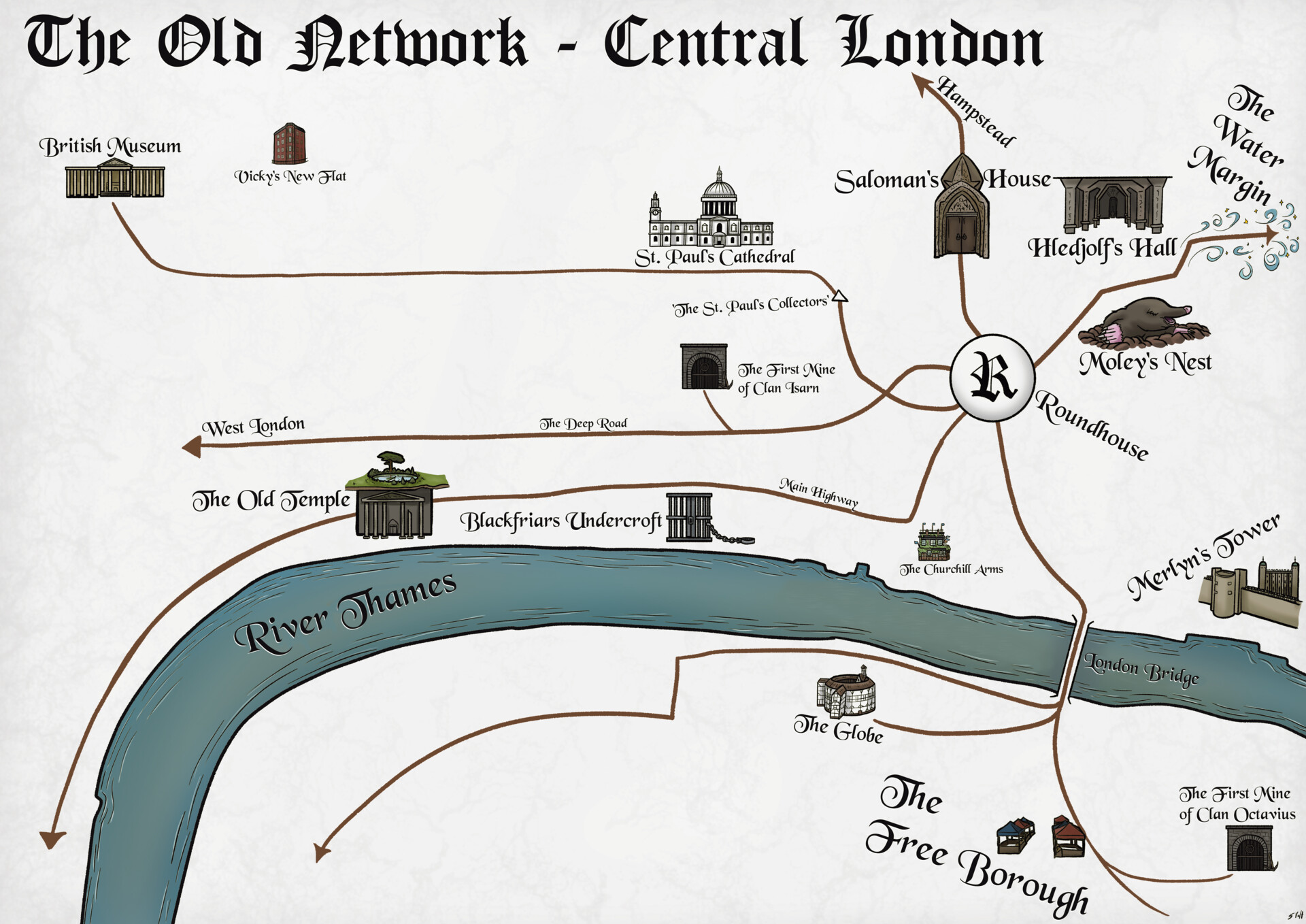 ArtStation - 'The King's Watch' Maps