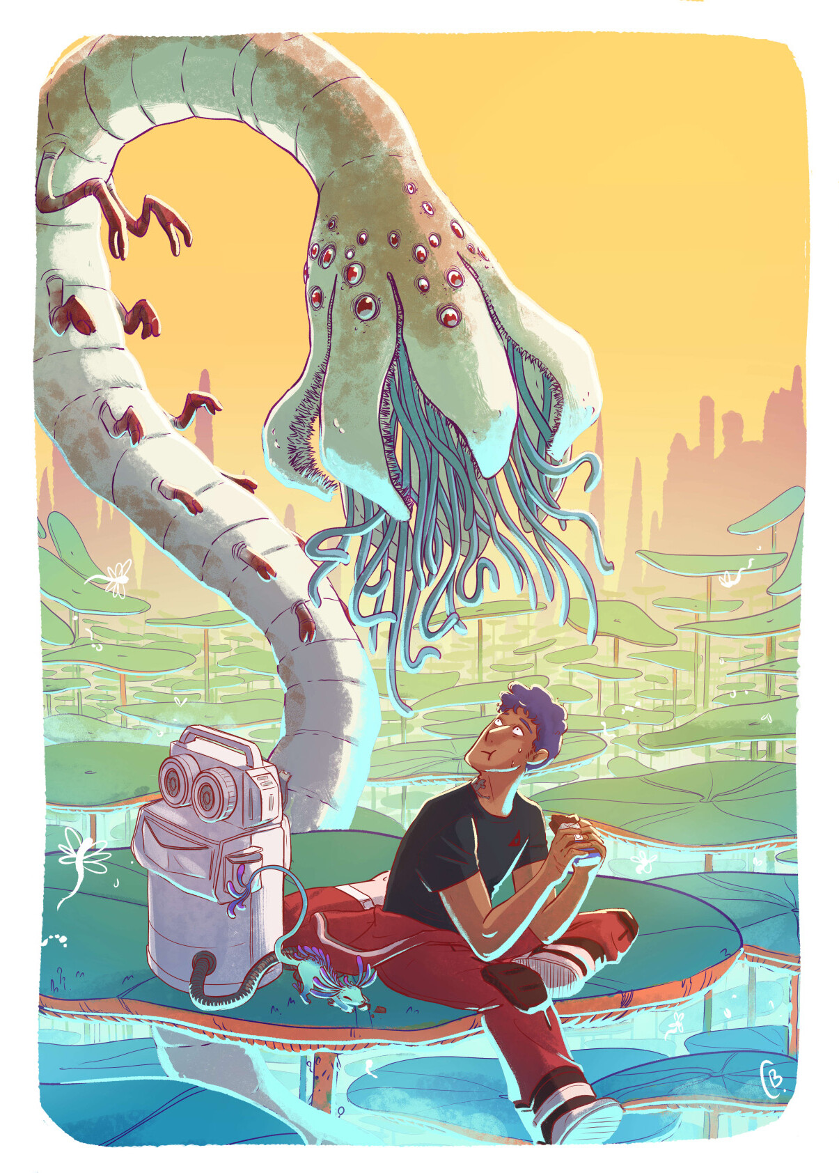 ArtStation - The space explorer - Snack break