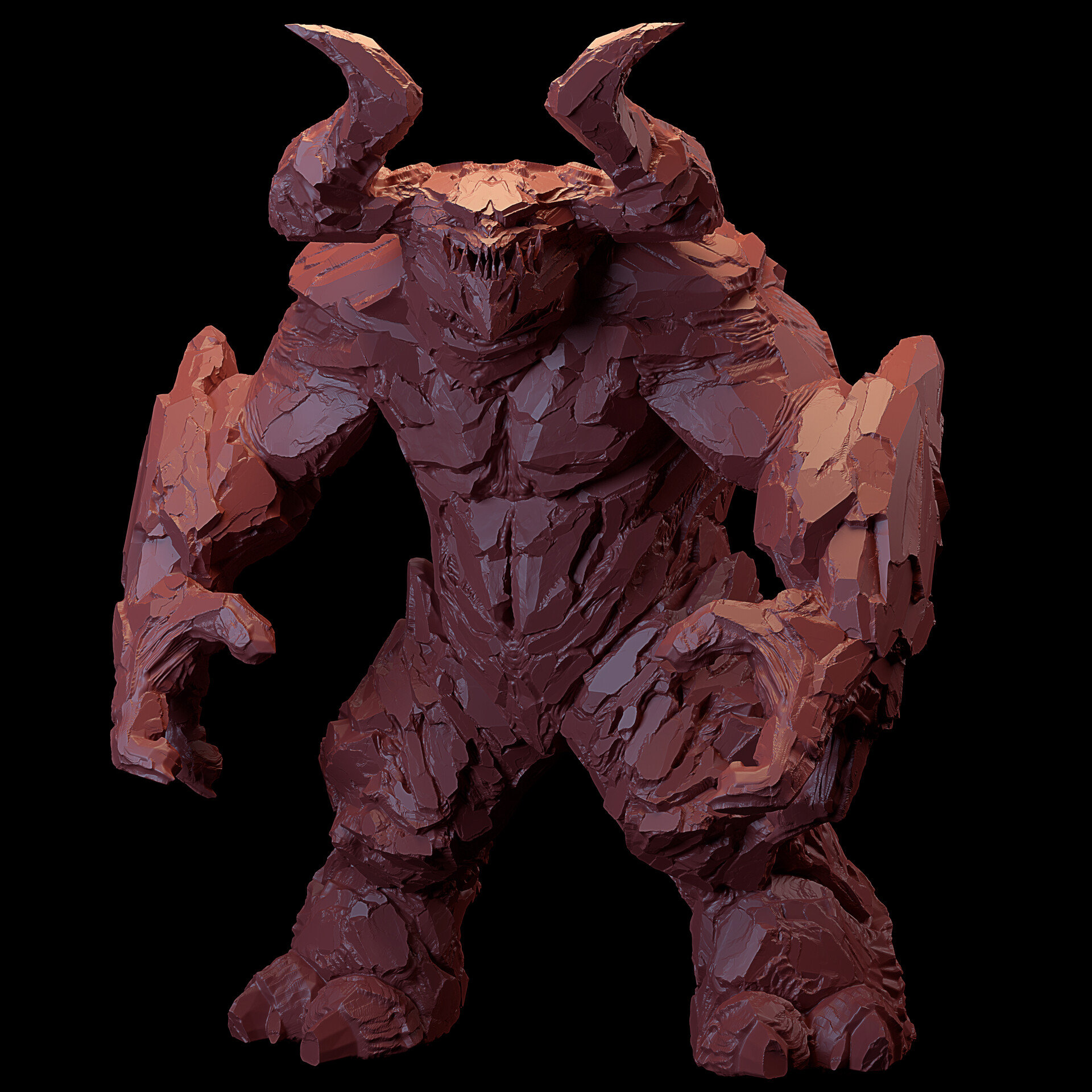 ArtStation - Rock Golem