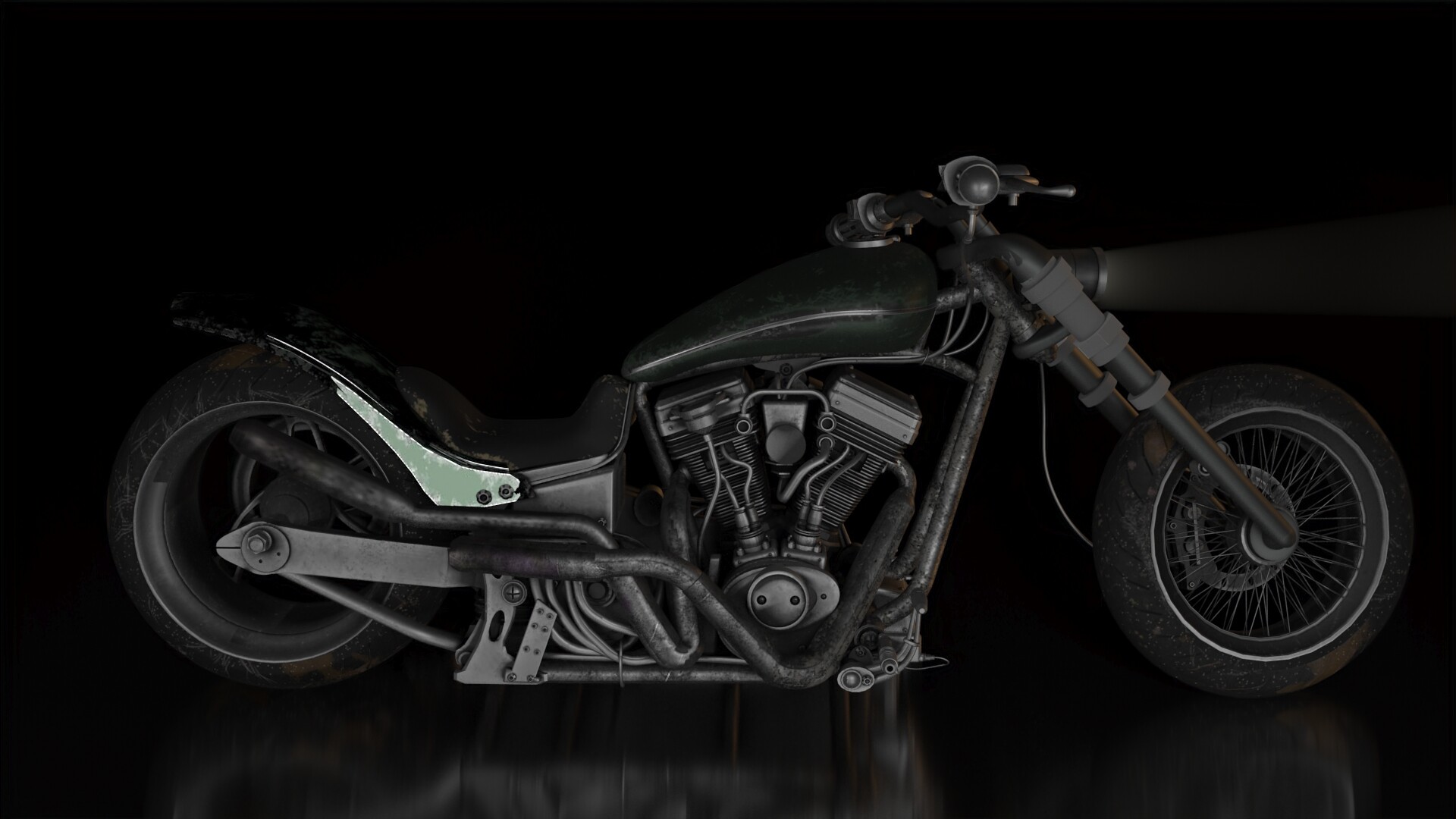 ArtStation - Days Gone Inspired Bike