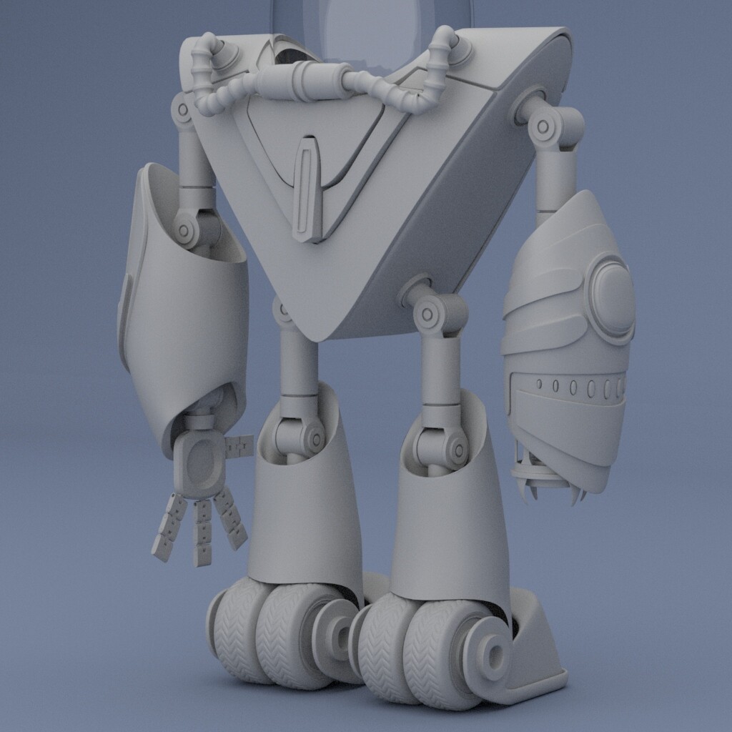 ArtStation - Robot Modeling