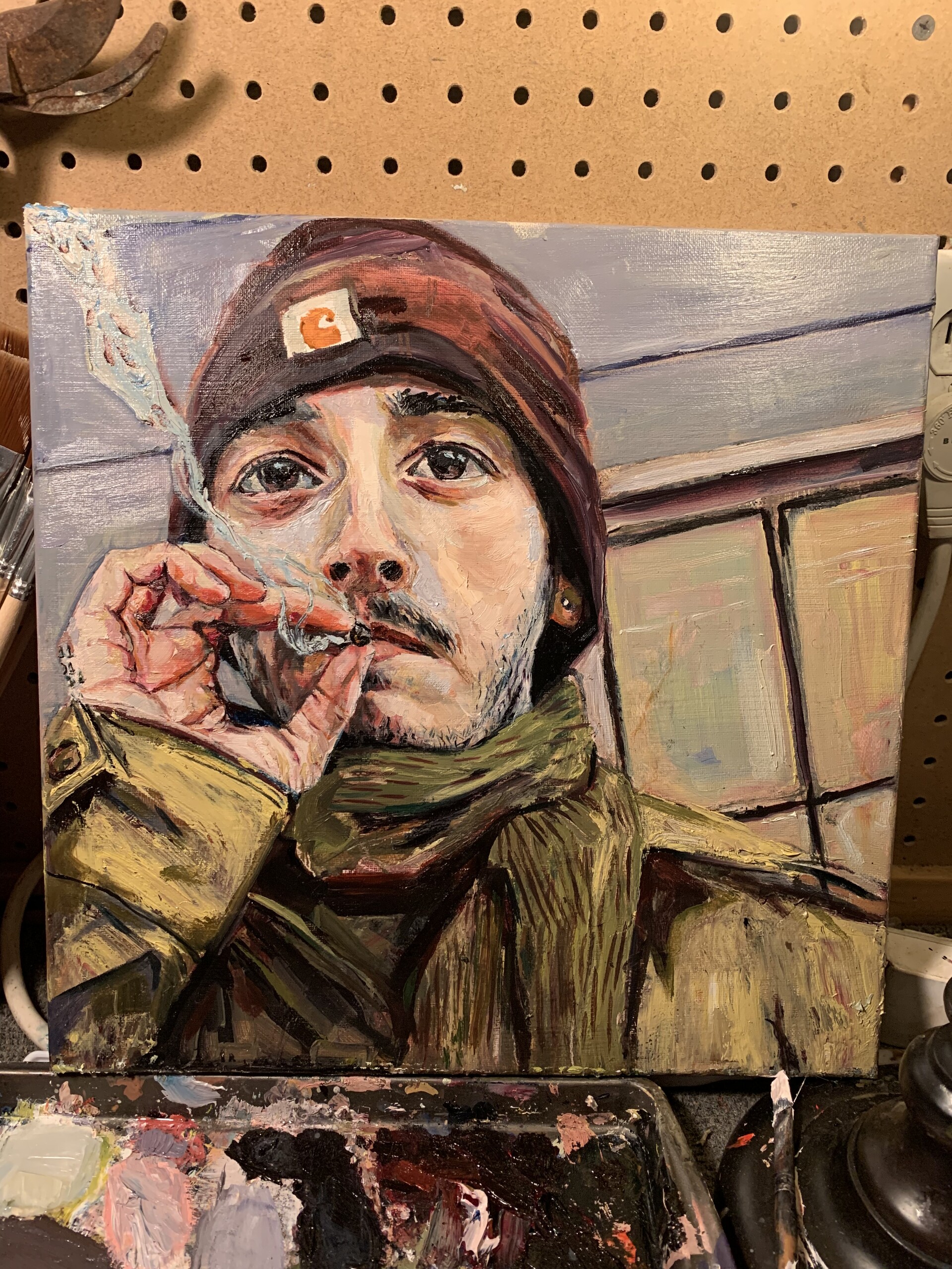 ArtStation - Dustin, oil on canvas