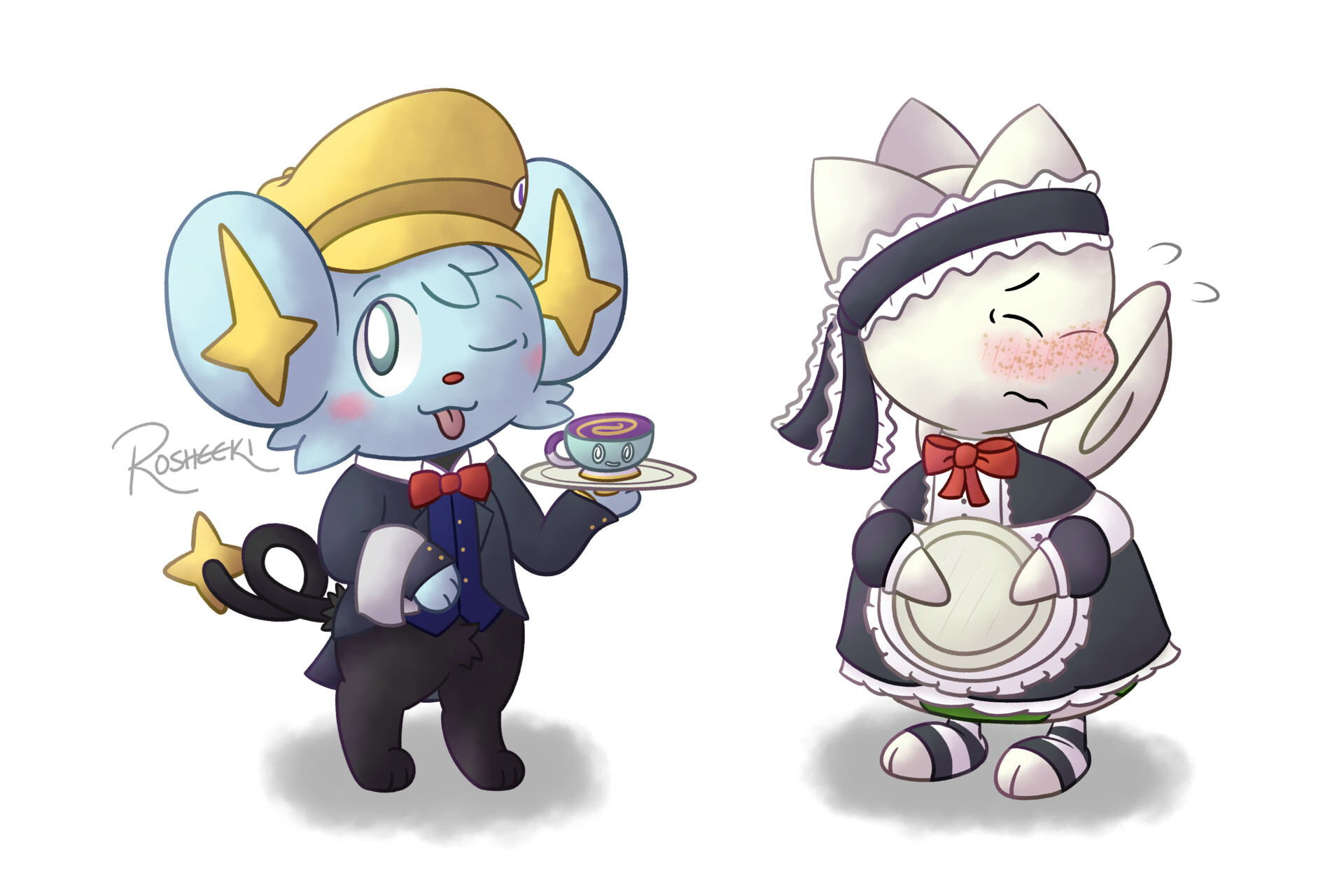 ArtStation - Butler and Maid