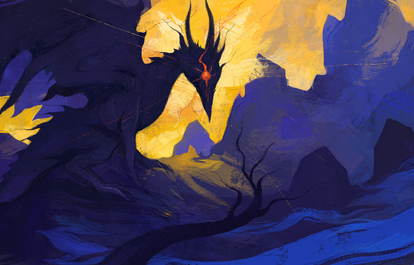 ArtStation - fast sketch Kalamit