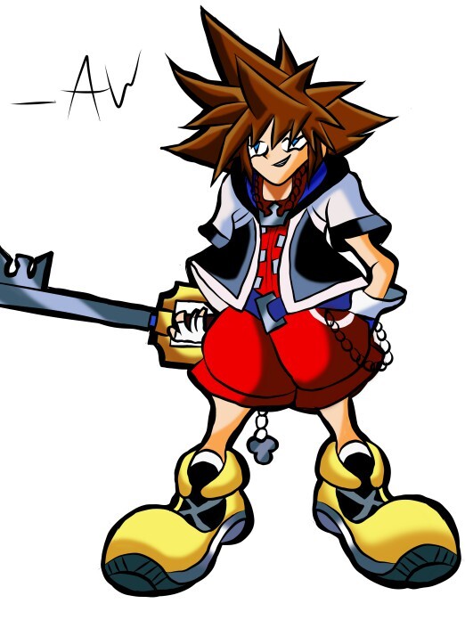 ArtStation - Sora(kingdom hearts)