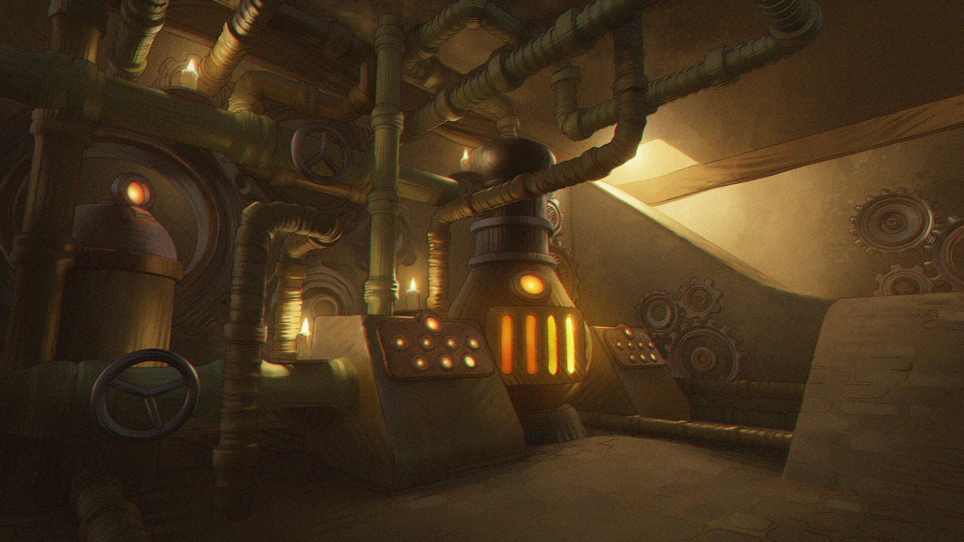 ArtStation - Machine Room