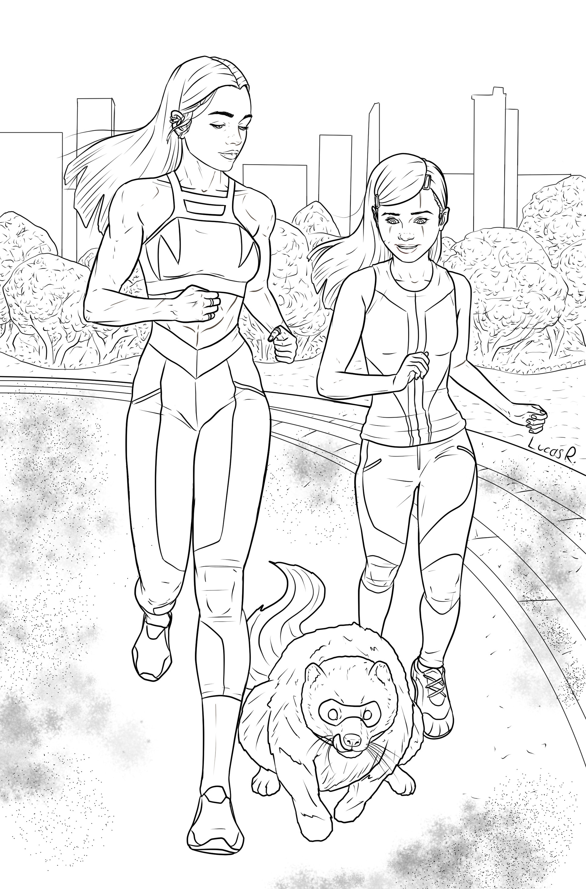 coloring pages shark boy and lava girl