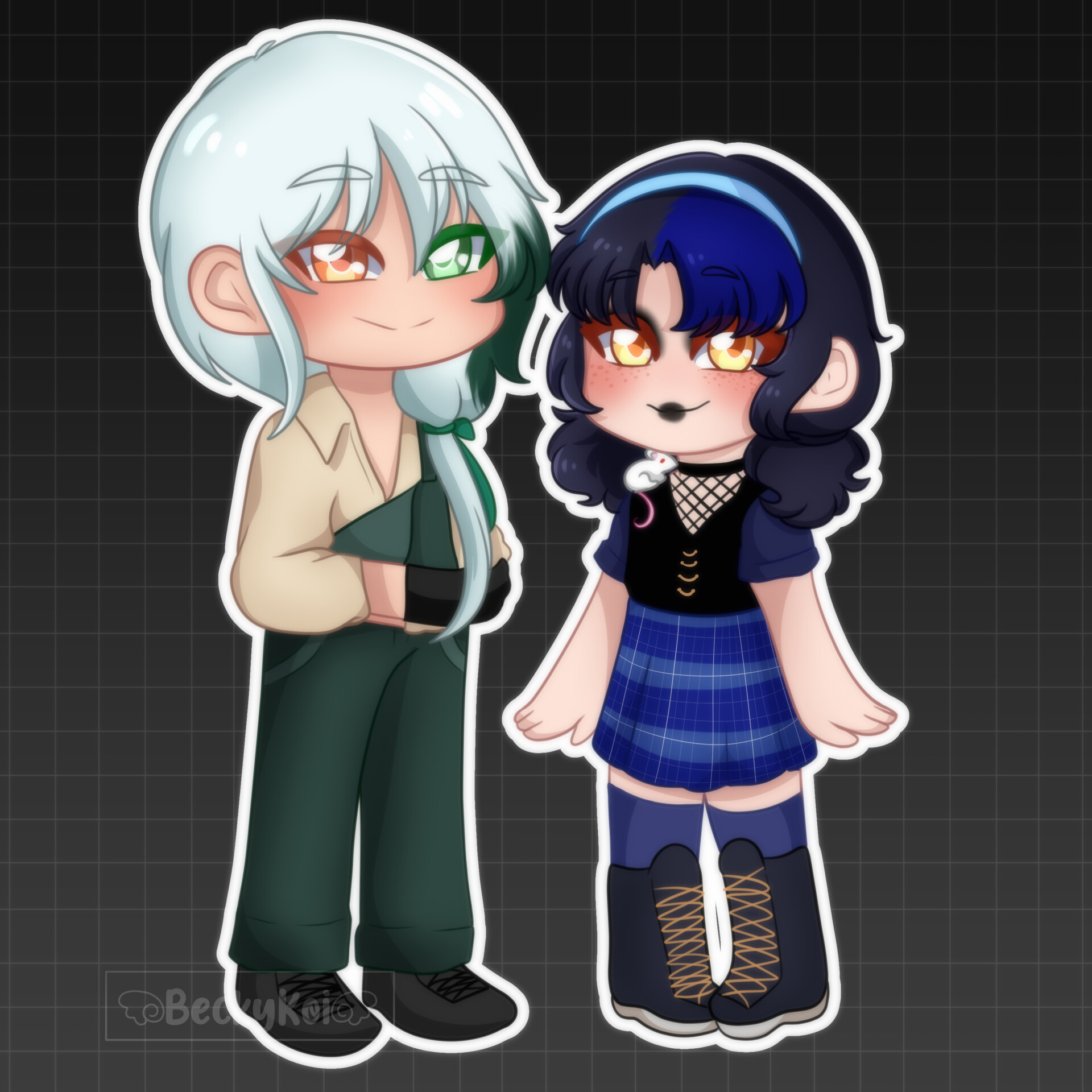 ArtStation - Lysandre and Sucrette