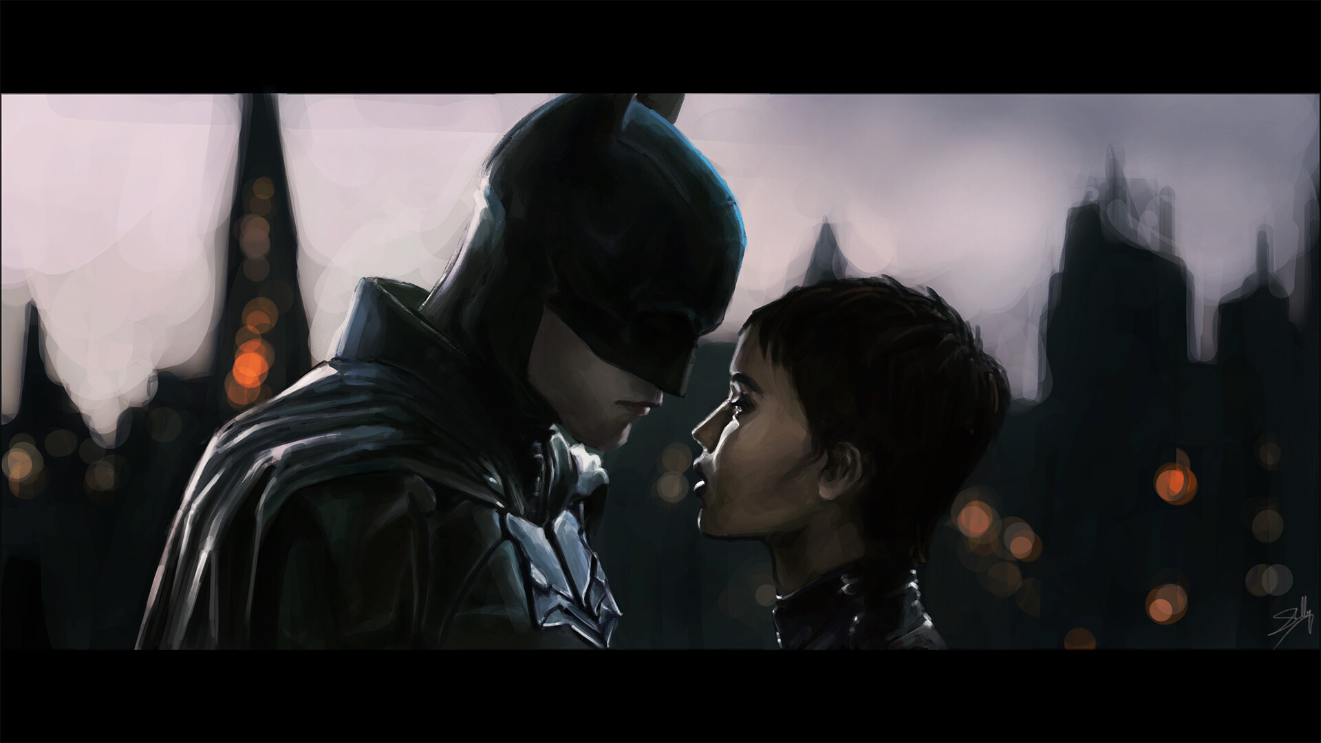 ArtStation - The Bat and The Cat