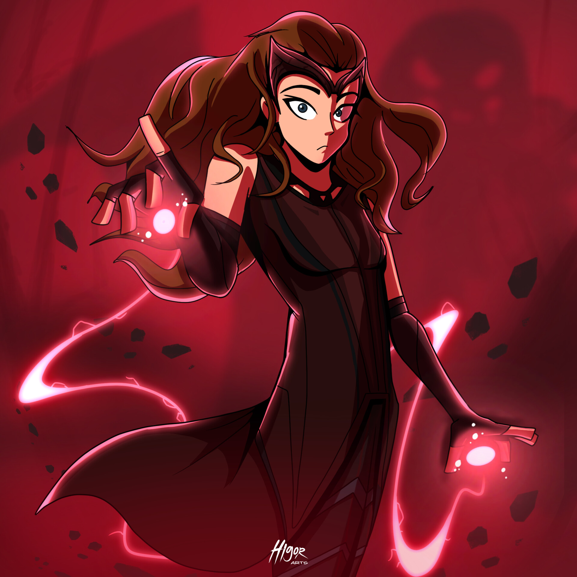 ArtStation - Wanda - Scarlet Witch