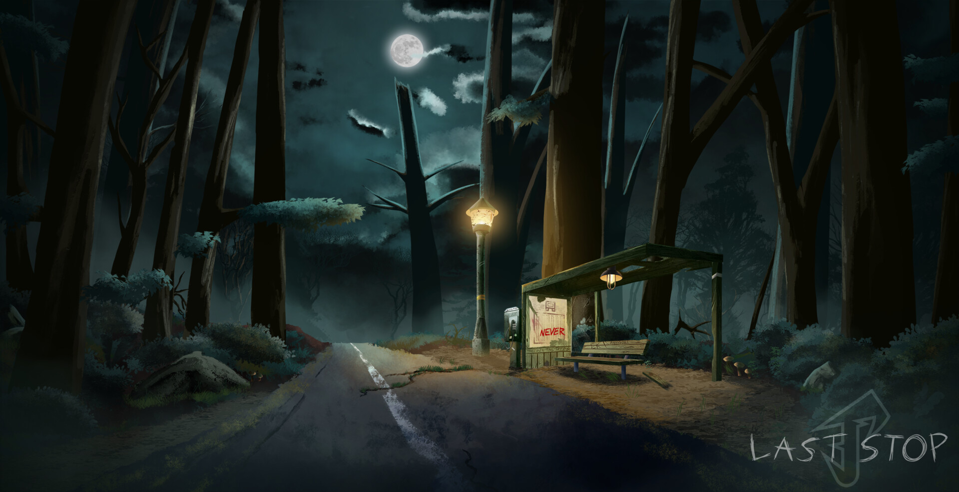 ArtStation - Last Stop Background