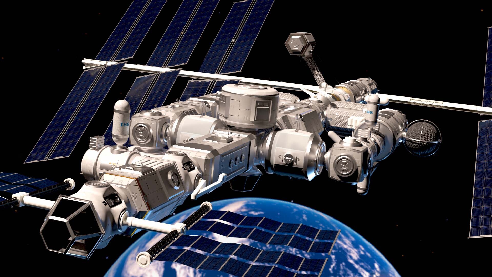 ArtStation - ISS concept