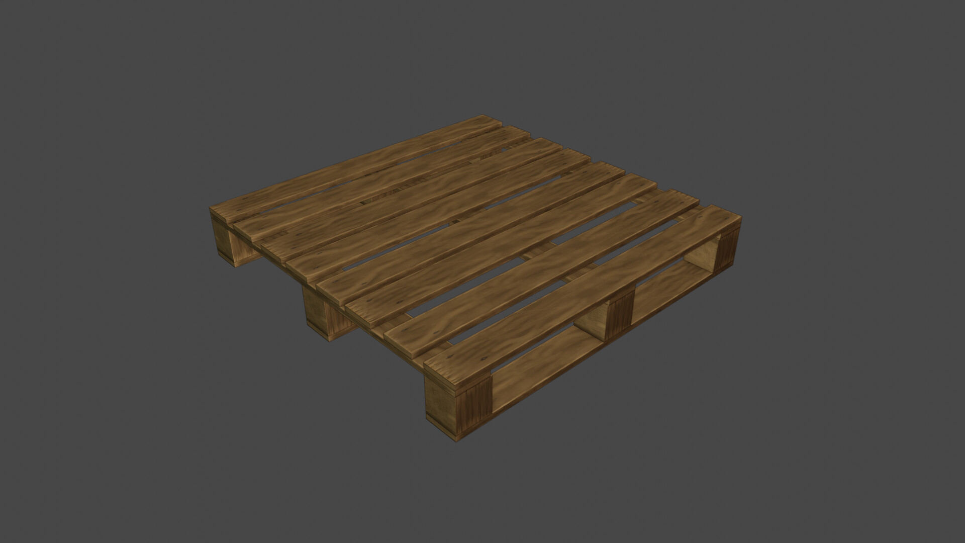 ArtStation - Handpainted wood pallet