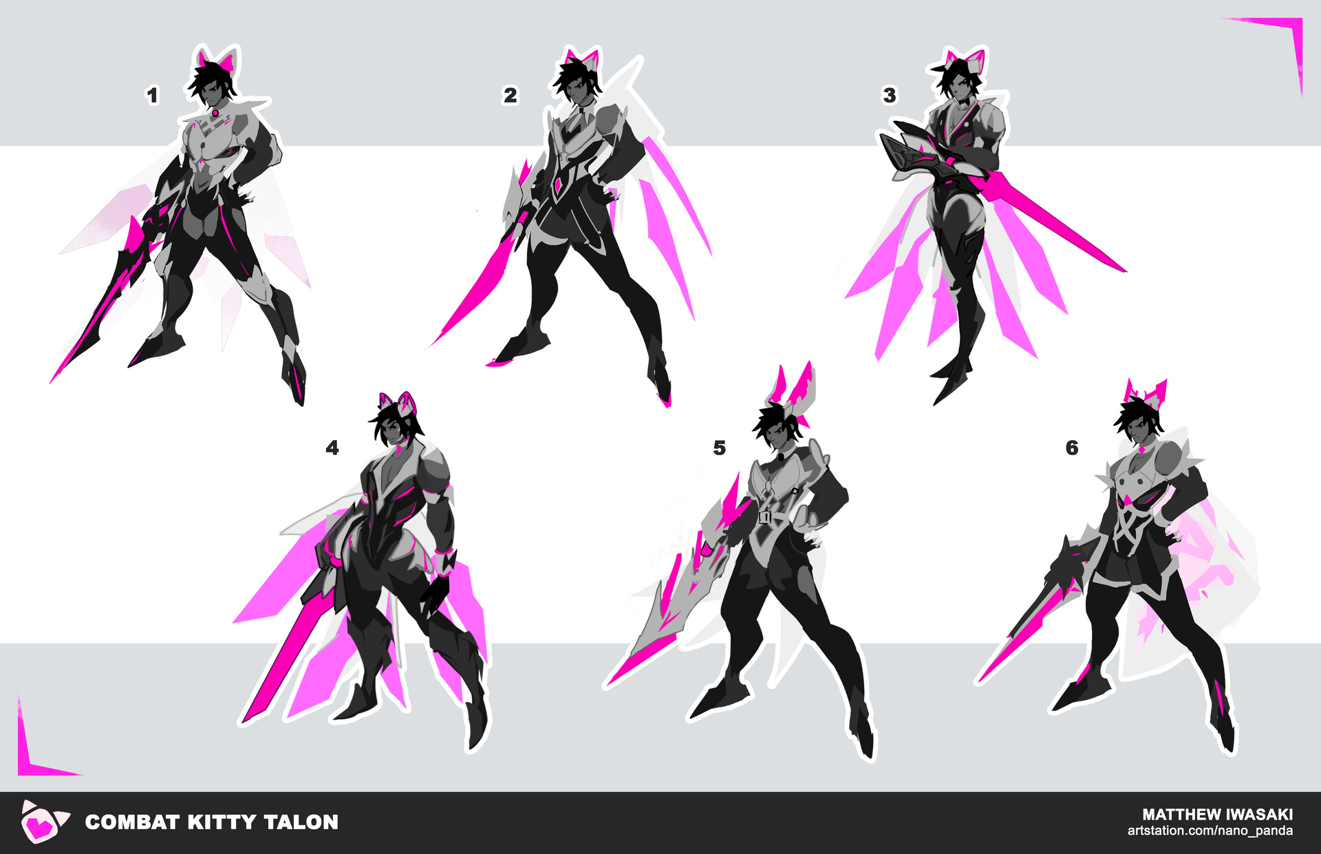 Matthew Iwasaki - Combat Kitty Talon (Fan skin concept)