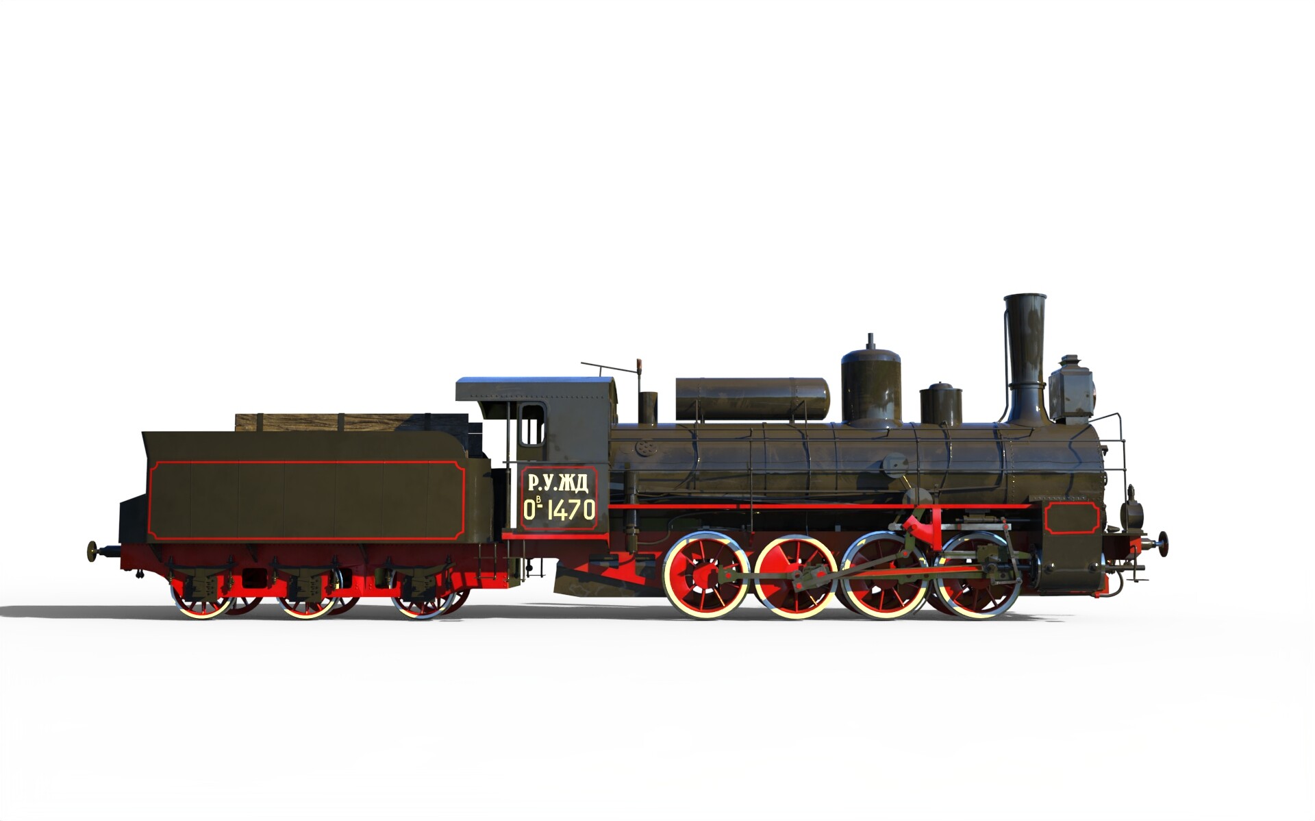 Tim Samedov - Russian locomotive class Ov 3D model