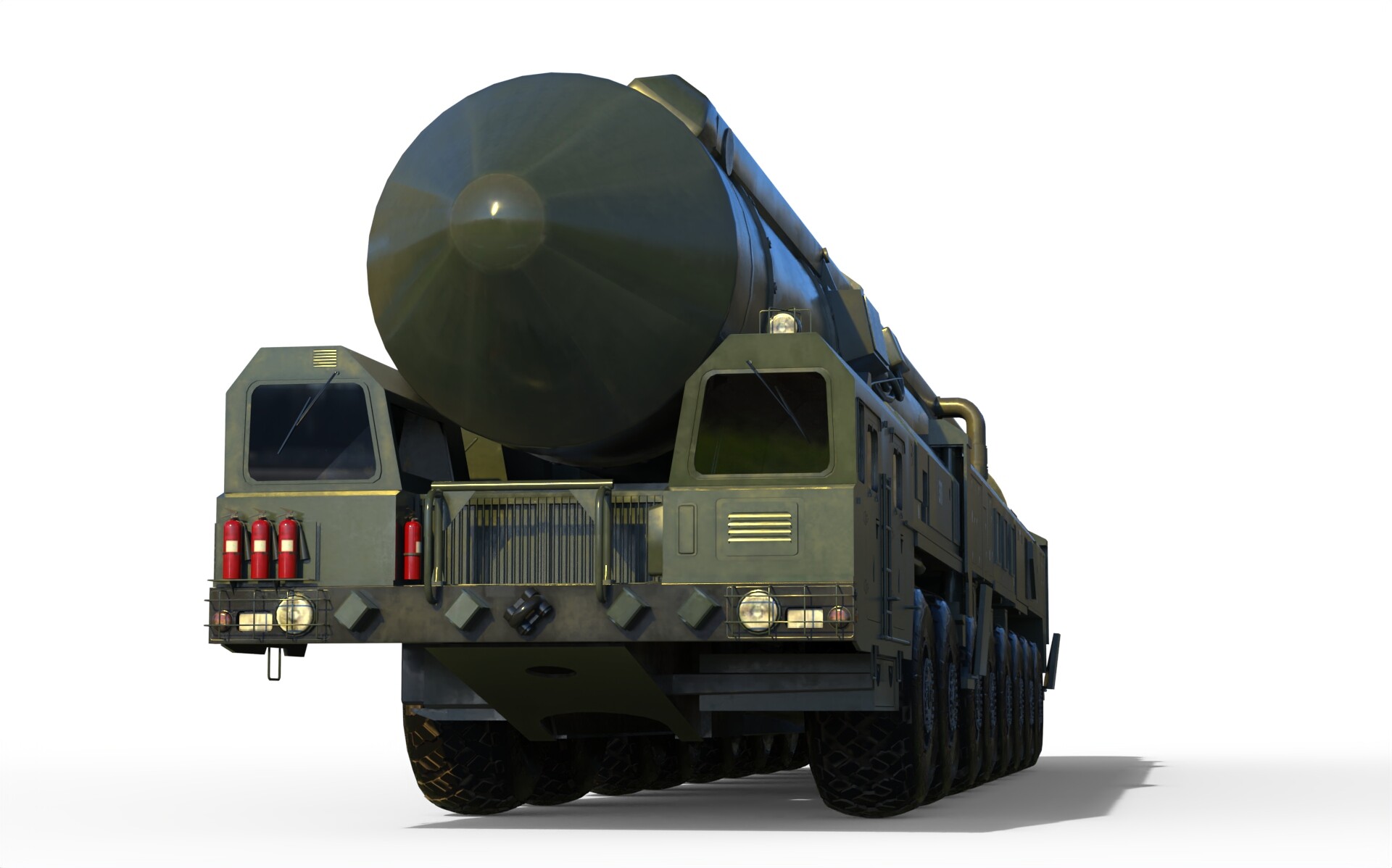 Topol M SS-27 Rs24 Yars SS-29 3D model by Tim Samedov — ProUser.Me