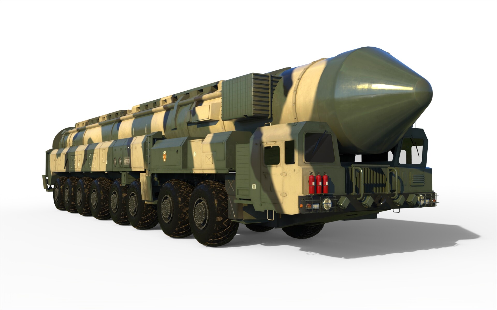 3ds Max Russian Rockets