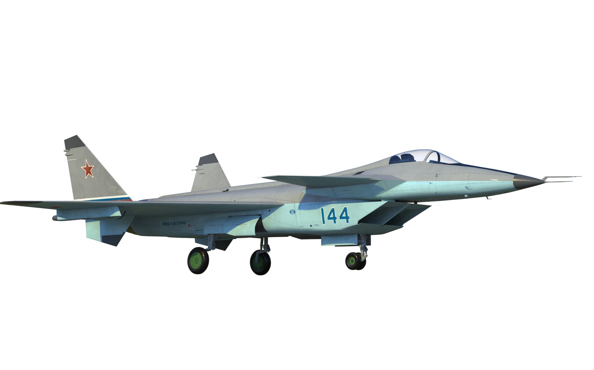 Tim Samedov - MiG 1.44 Project 3D model