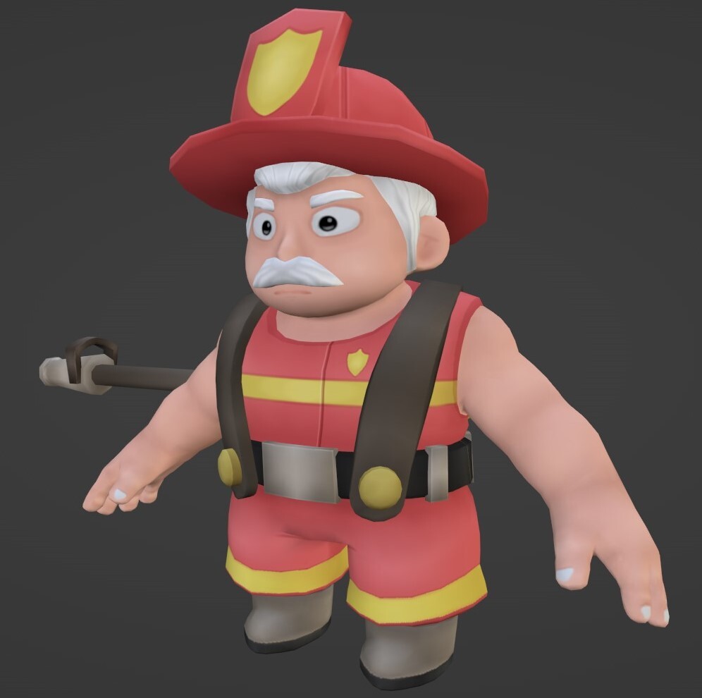 ArtStation - Fireman