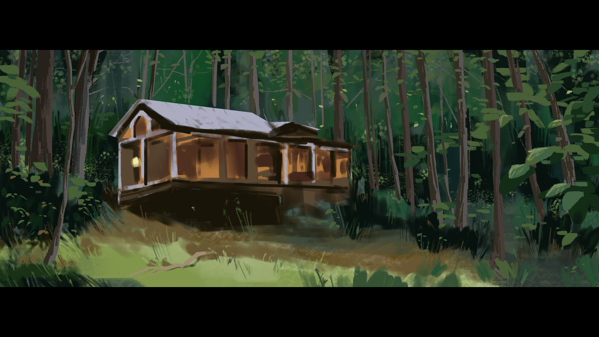 ArtStation - Forrest house