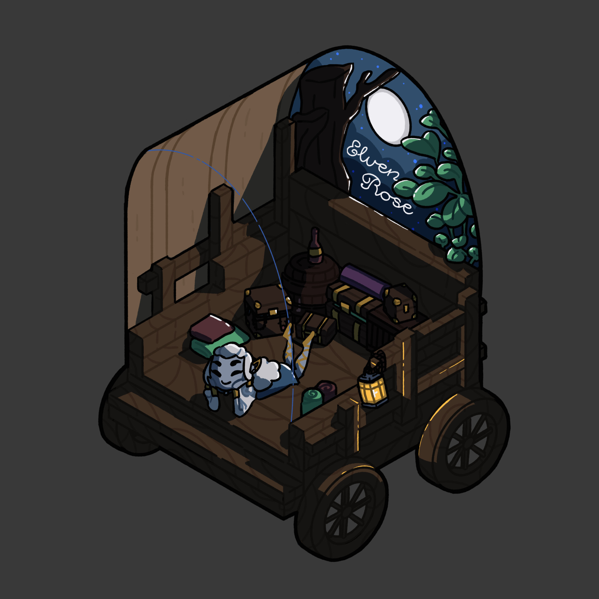 ArtStation - Wandering Merchant