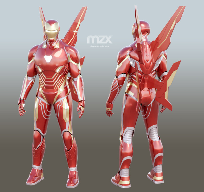 ArtStation - Iron Man Mark 50