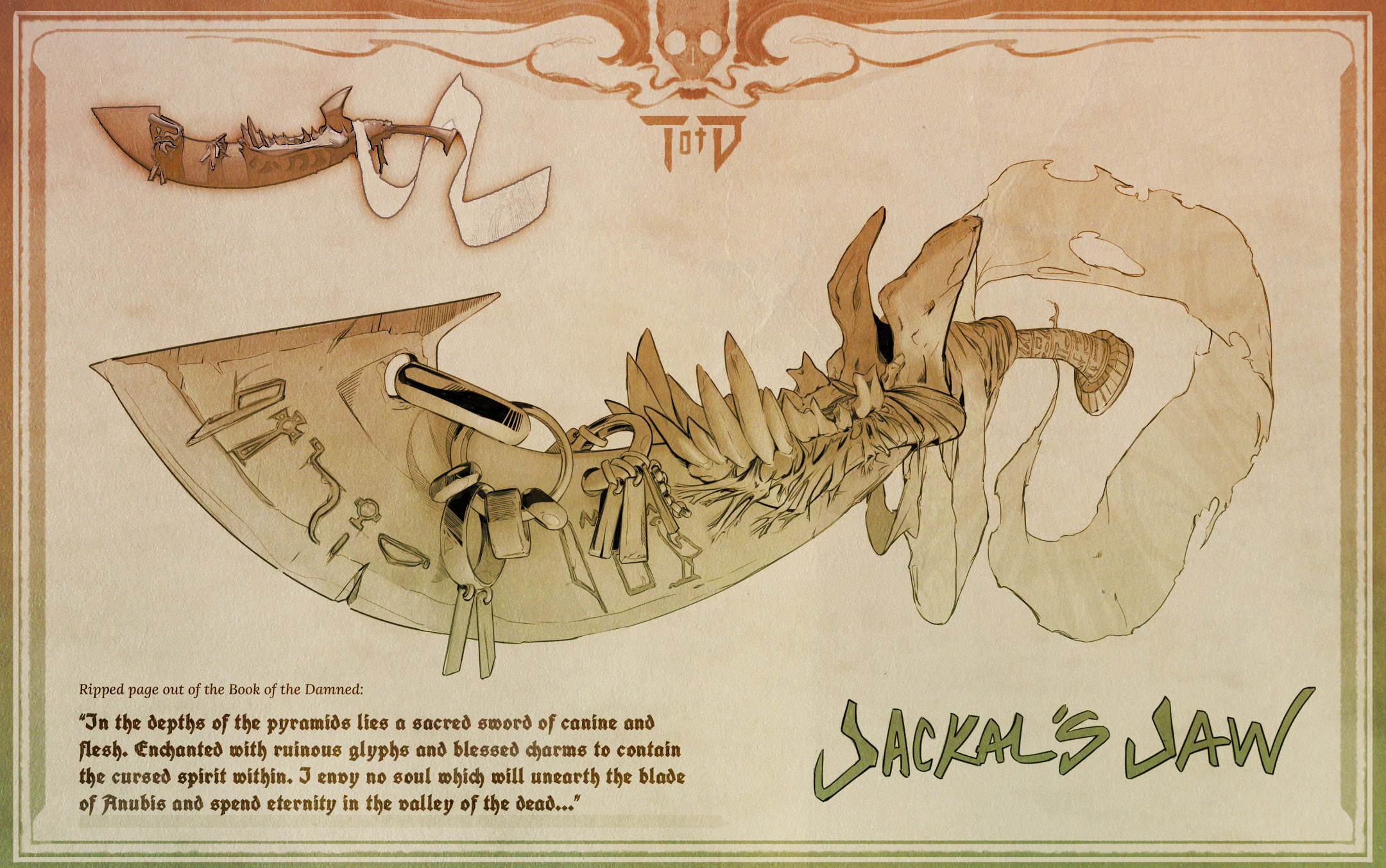 Andrew Orozco - Concept Artist - Tools of the Damned - Volume 1