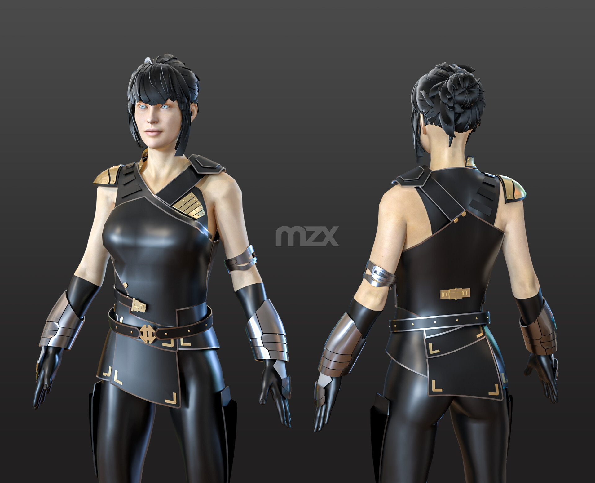 ArtStation - Valkyrie Black Suit