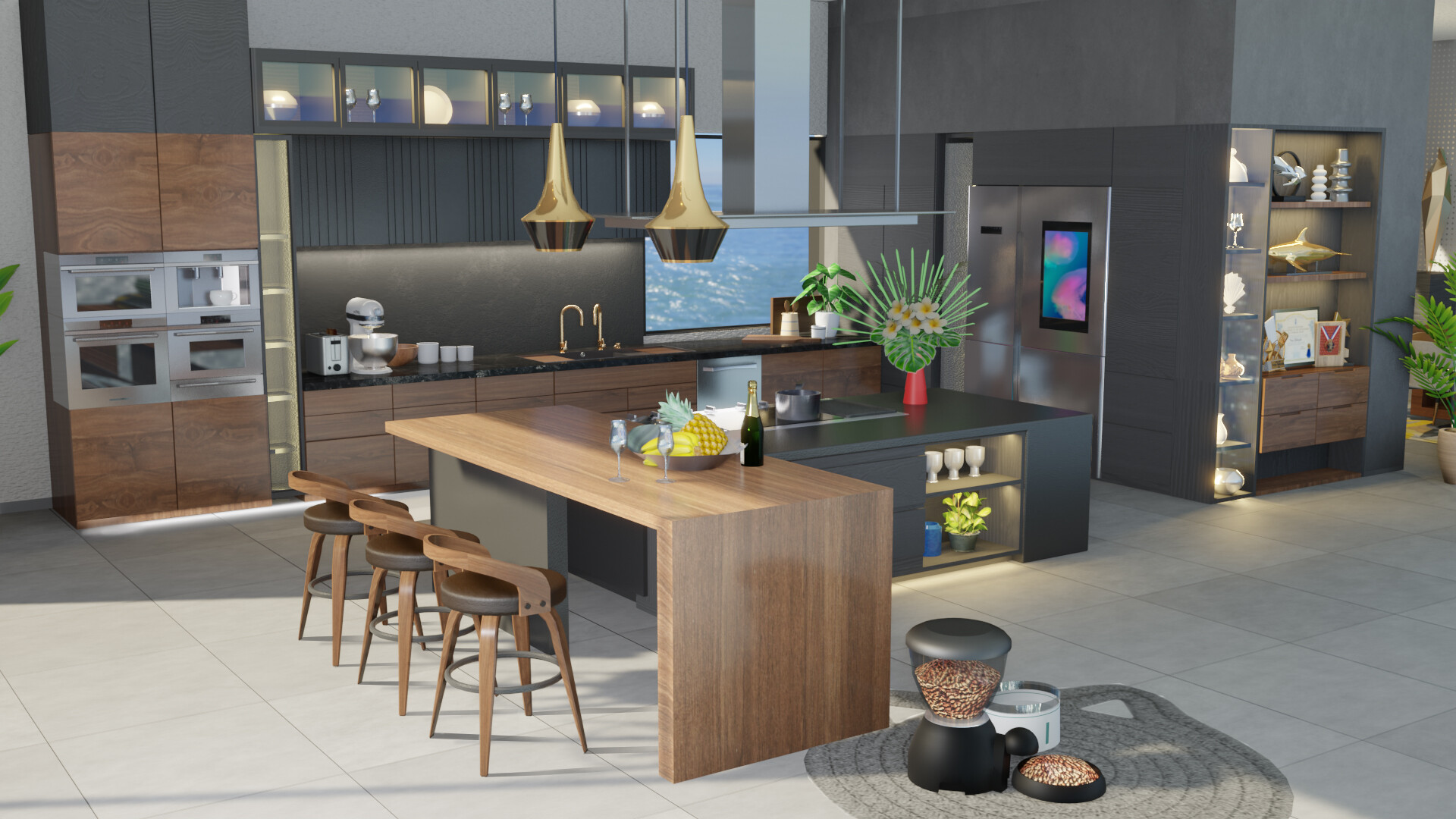 ArtStation - mansion kitchen