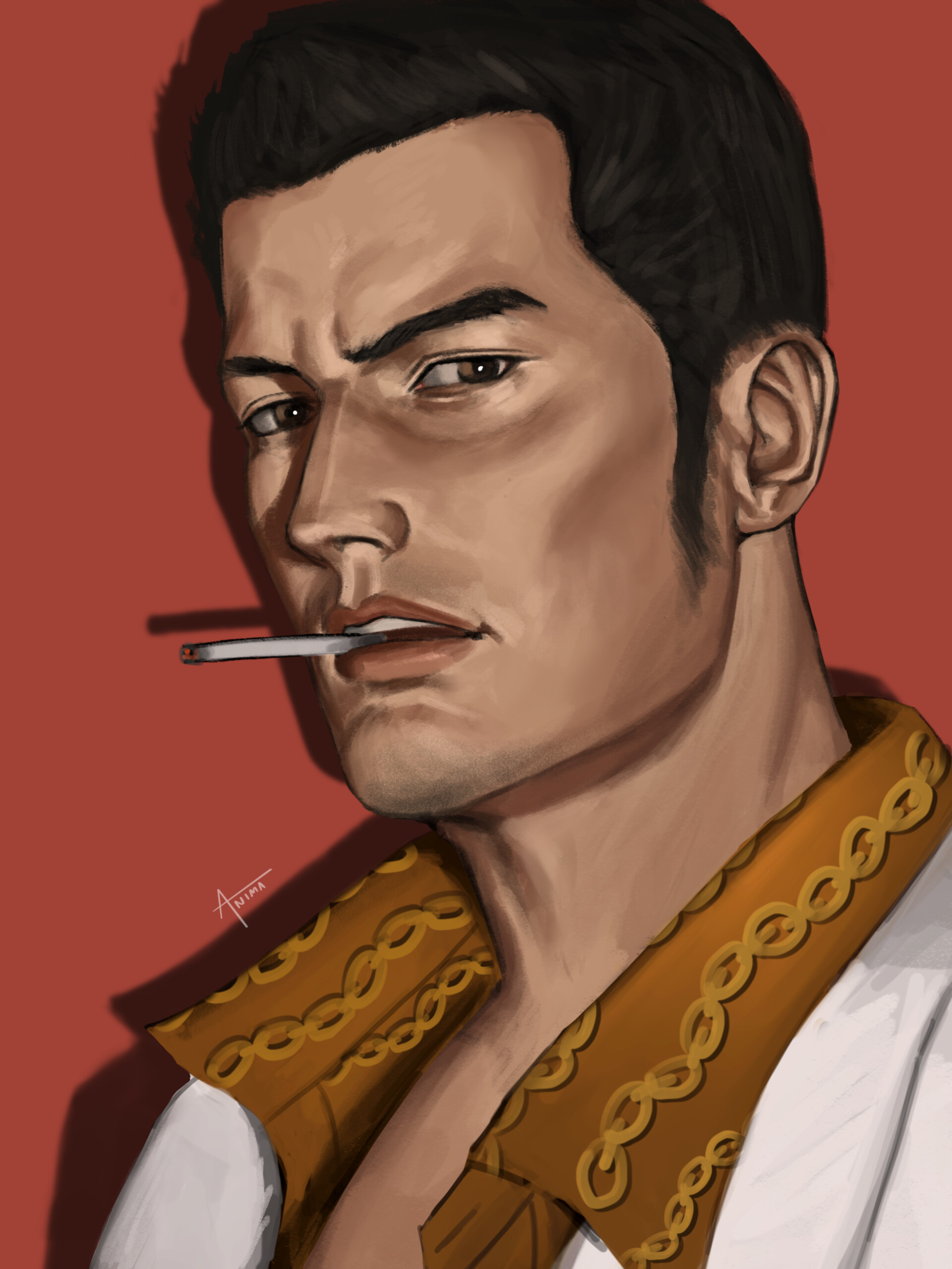 ArtStation - Kiryu (Yakuza 0)