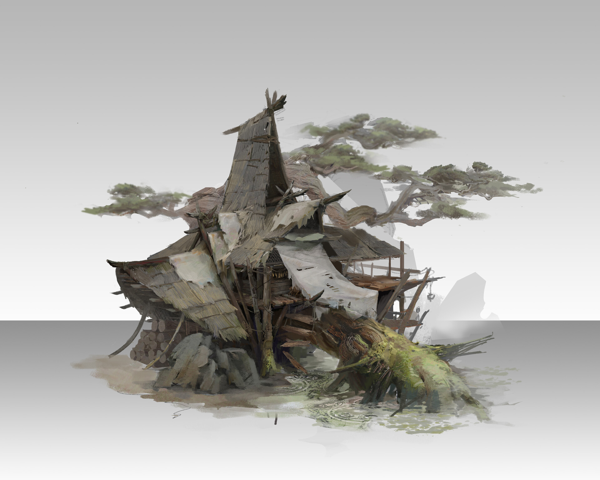 ArtStation - 草屋设计