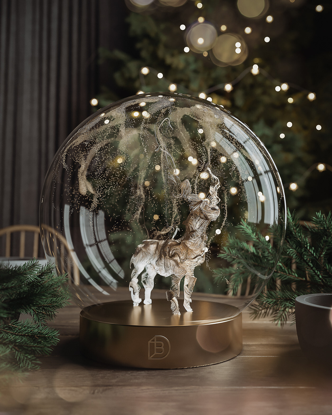 ArtStation - Crystal Ball Christmas
