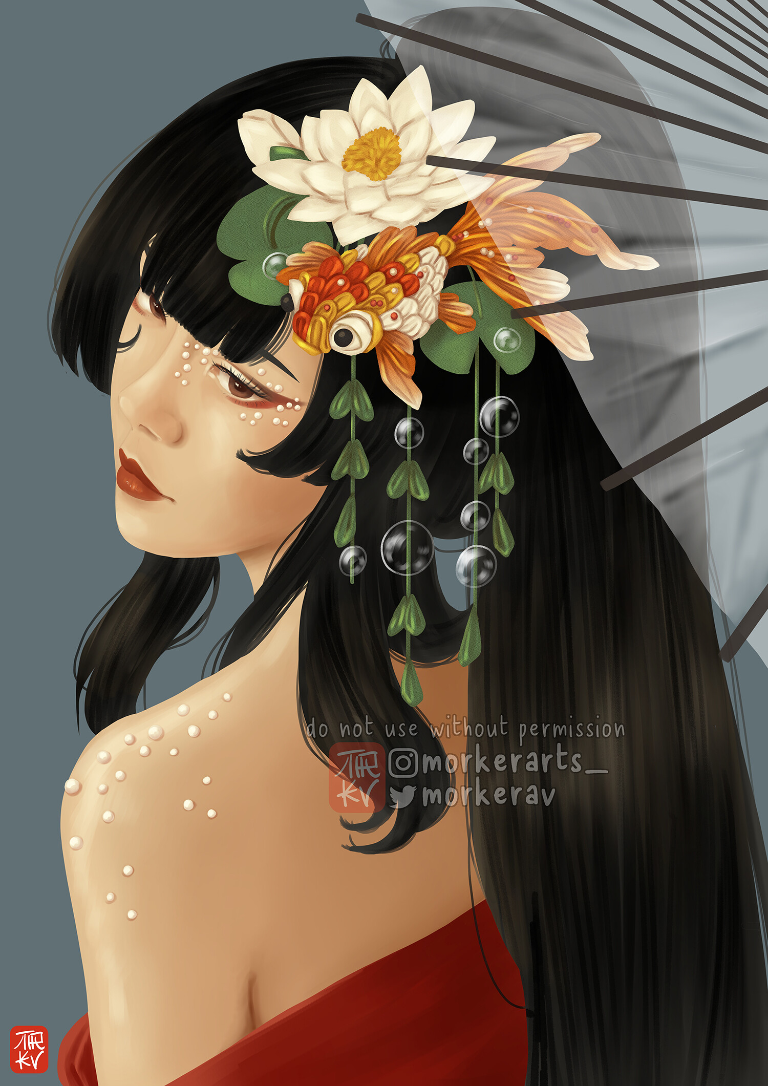 ArtStation - Koi princess