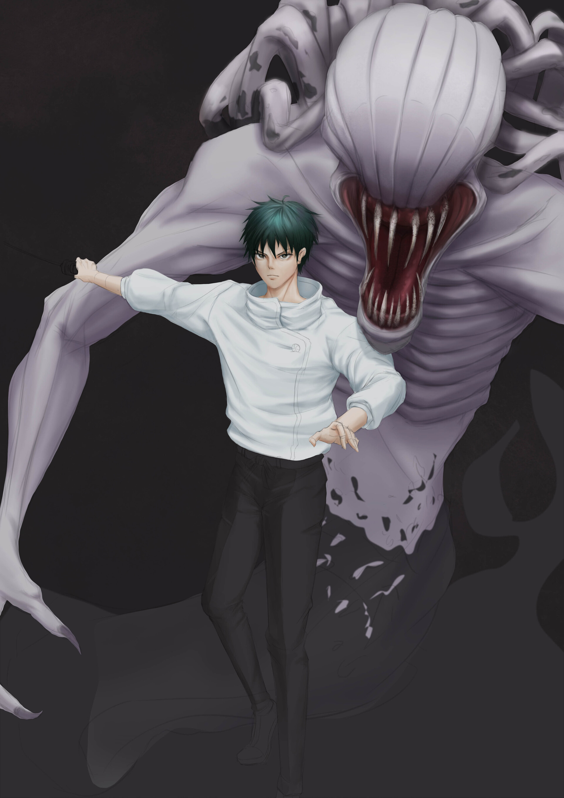 Sandy Tio (Min Min) - JujutsuKaisen Zero Fanart- Okkotsu&Rika