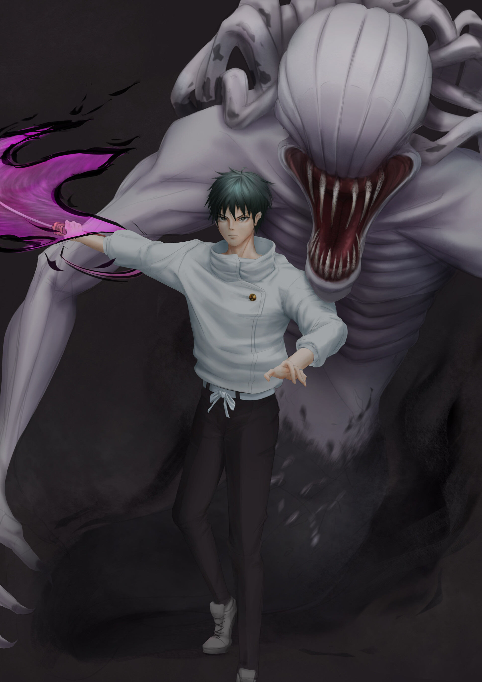 Sandy Tio (Min Min) - JujutsuKaisen Zero Fanart- Okkotsu&Rika