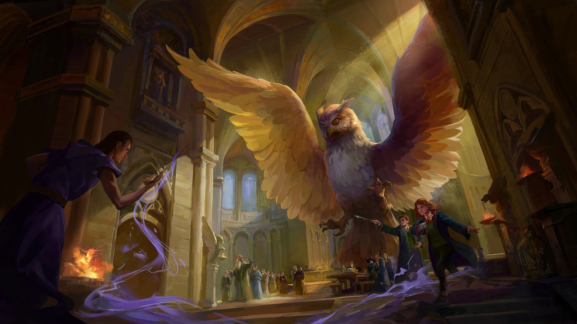 ArtStation - Magic Duel