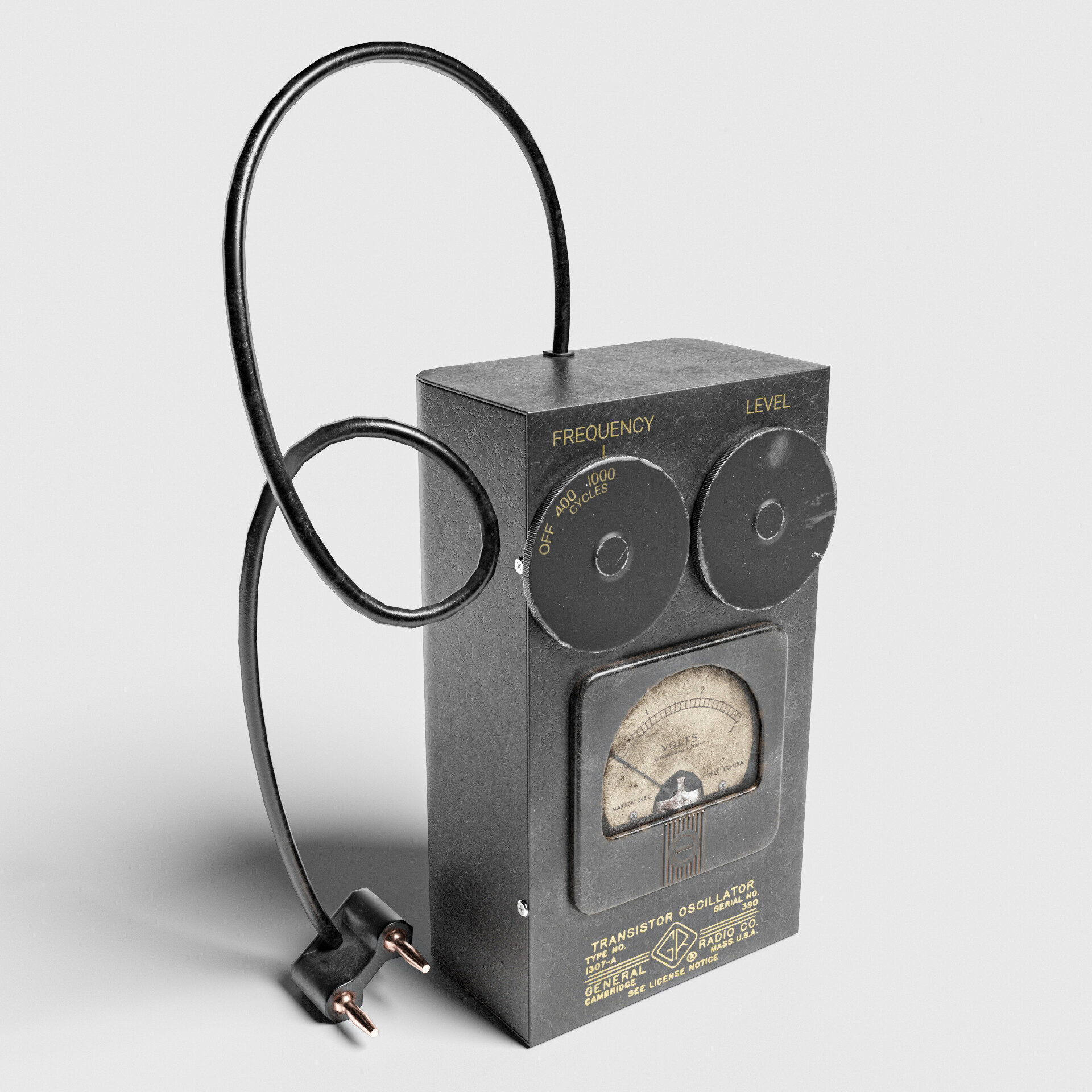 ArtStation - General Radio Transistor Oscillator 1307-A