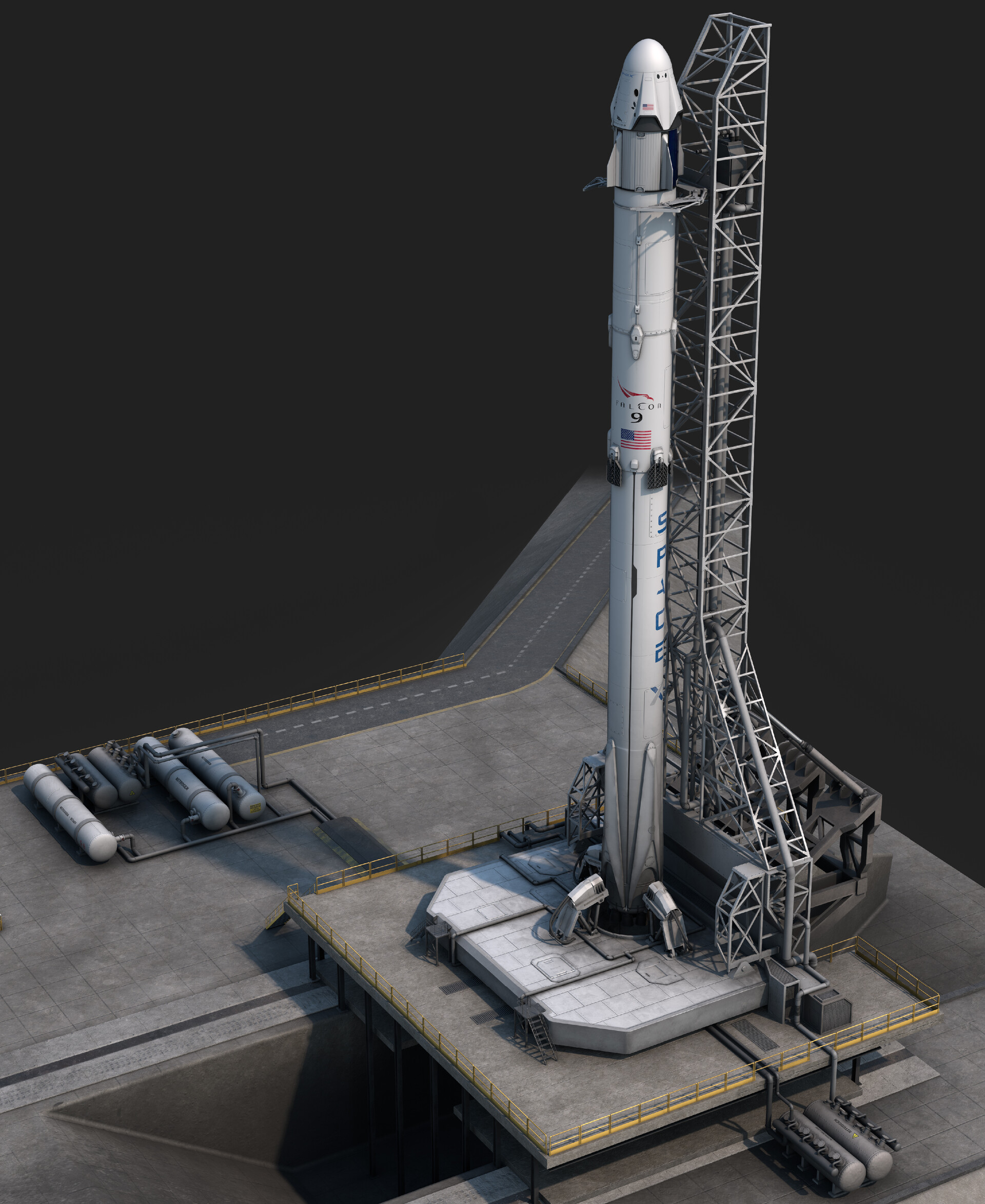 Hani Issa - Falcon 9 Rocket