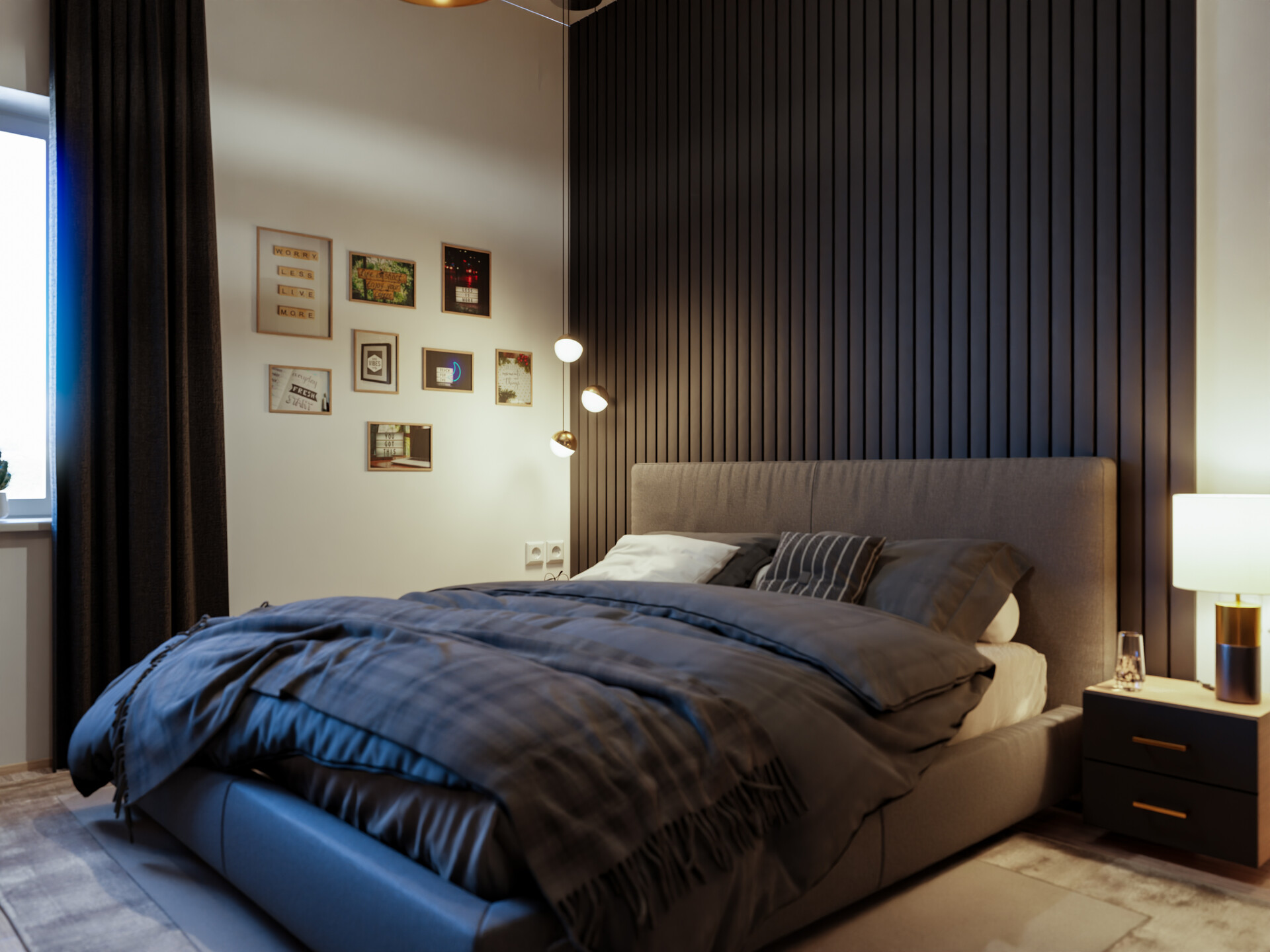 ArtStation - Project Visualization-Bedroom